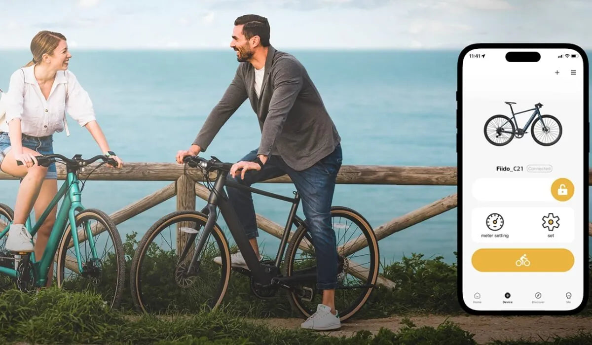 Come usare il Bluetooth sulla tua bicicletta elettrica Fiido